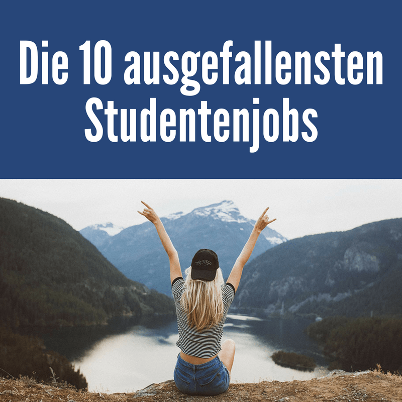 Die 10 ausgefallensten Studentenjobs - Bewerbung schreiben: Der ...